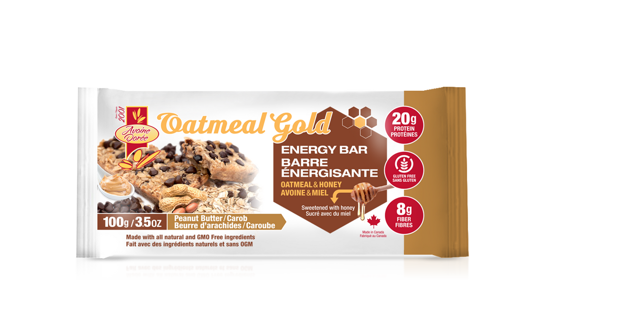 Oatmeal Gold Bars 100g — Popeye's Supplements Edmonton