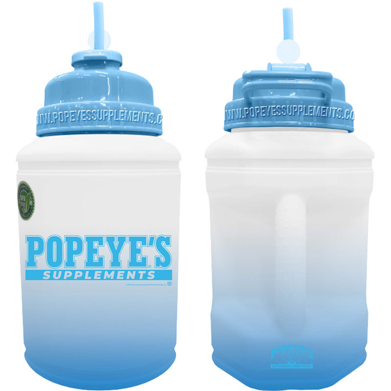 Popeye's Flip 'n Sip Power Jug 1/2 Gallon — Popeye's Supplements Edmonton
