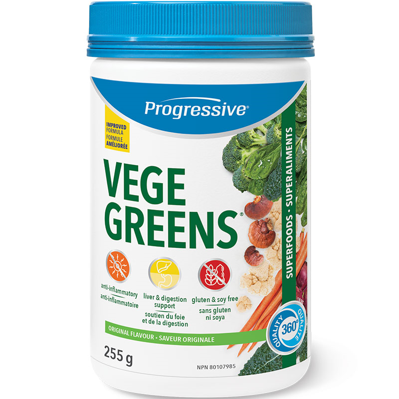 Progressive VegeGreens 255g-g265g — Popeye's Supplements Edmonton