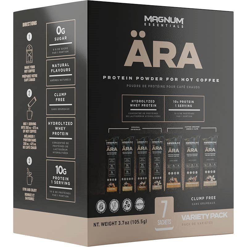 Magnum ÄRA Protein for Coffee Variety Pack of 7 — Popeye's Supplements ...