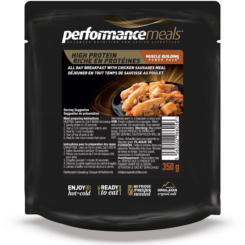 Pro Foods Performance Meals Single — Popeye's Supplements Edmonton