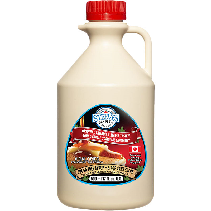 Steeve's Maple Syrups Sugar Free — Popeye's Supplements Edmonton