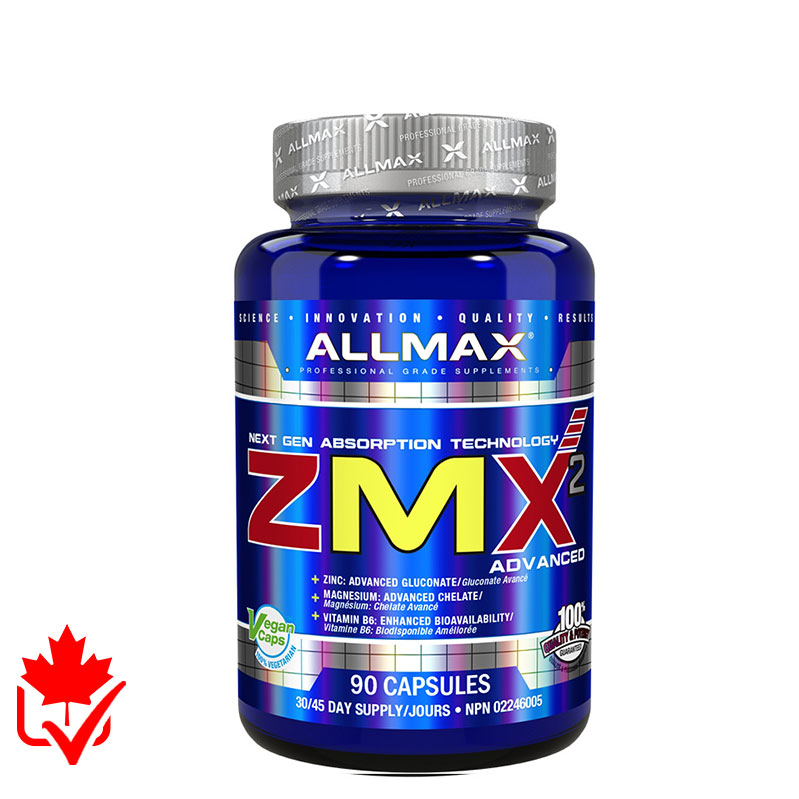 Allmax ZMX2 90 Capsules — Popeye's Supplements Edmonton