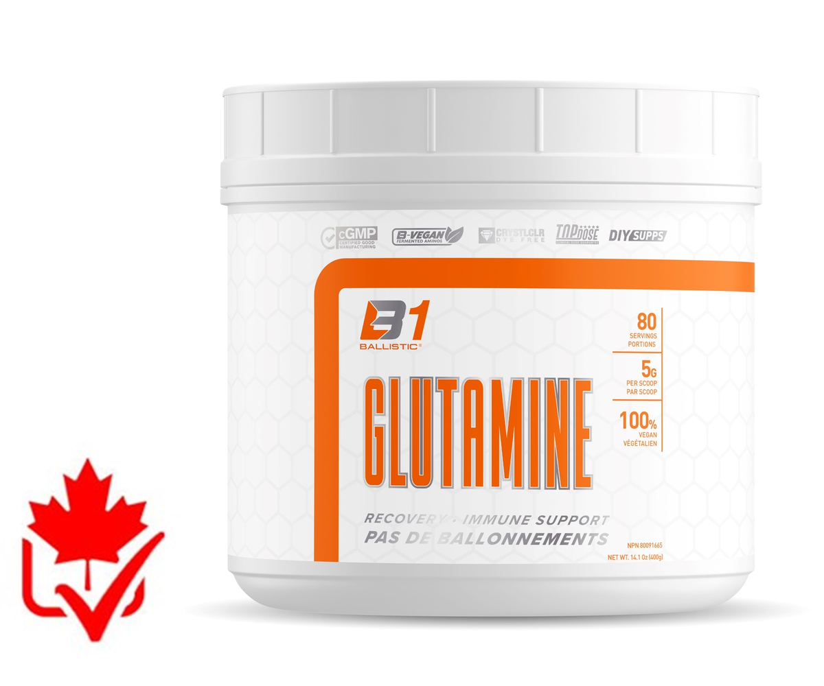 Ballistic Fermented Glutamine 400g — Popeye's Supplements Edmonton