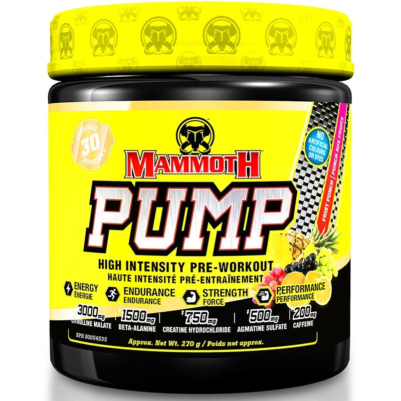 Mammoth Pump 30 Servings — Popeye's Supplements Edmonton